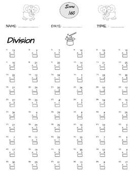 Multiplication and Division Worksheets Within 30 , 2nd Grade Math Facts ...