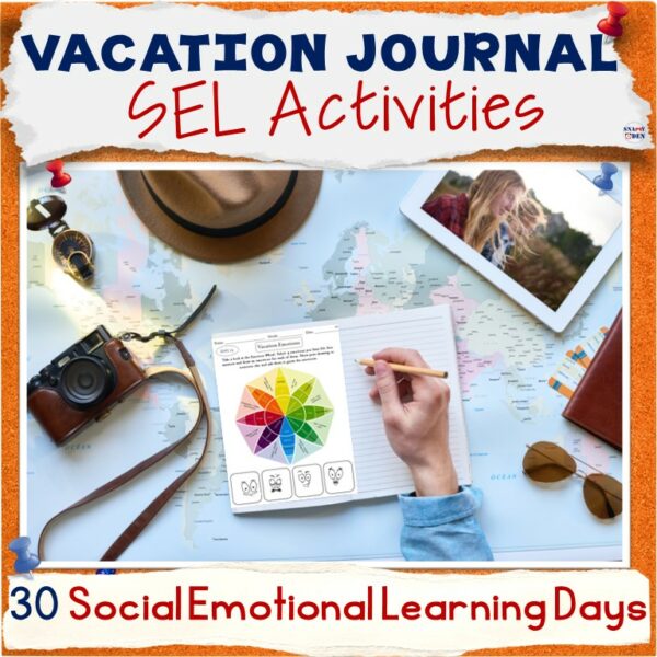 Vacation Journal - SEL Writing Journaling Activities - Print and ...