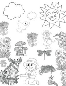spring break coloring pages,Spring Coloring Book, Fun SPRING Coloring ...