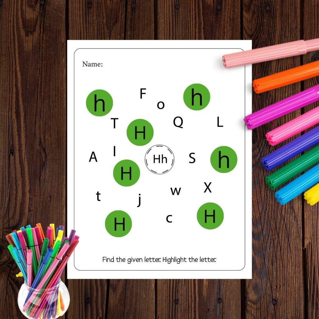 Alphabet Color, Find, and Highlight! (26 Printables Included) | Made By ...