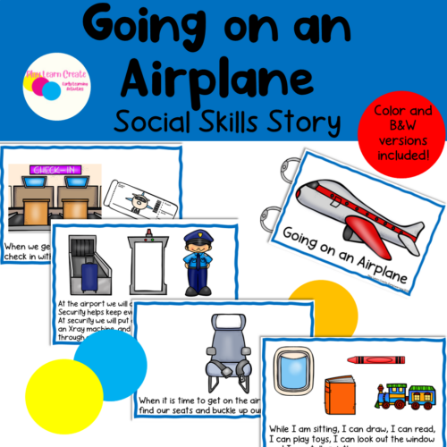 Going on an Airplane Social Skills Story | Made By Teachers