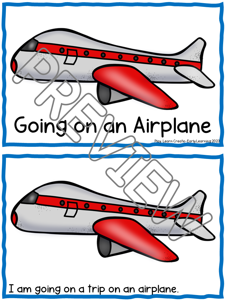 Going on an Airplane Social Skills Story | Made By Teachers