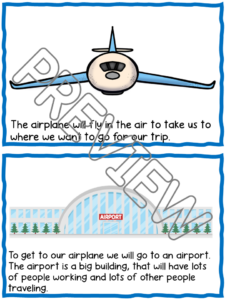 Going on an Airplane Social Skills Story | Made By Teachers