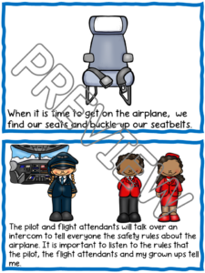 Going on an Airplane Social Skills Story | Made By Teachers