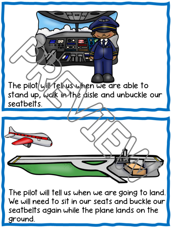 Going on an Airplane Social Skills Story | Made By Teachers