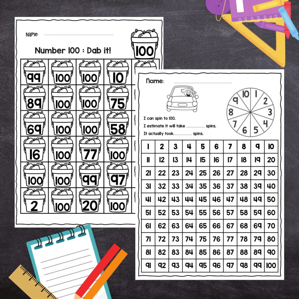 100th Day of School Worksheets and Activities No Prep | Made By Teachers