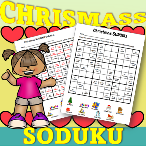 "Joyeux Noël! Solve Festive French Christmas Sudoku Puzzles" | Made By ...
