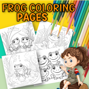 Hop into Fun with 50 Baby Frog Coloring Pages for Kids | Made By Teachers