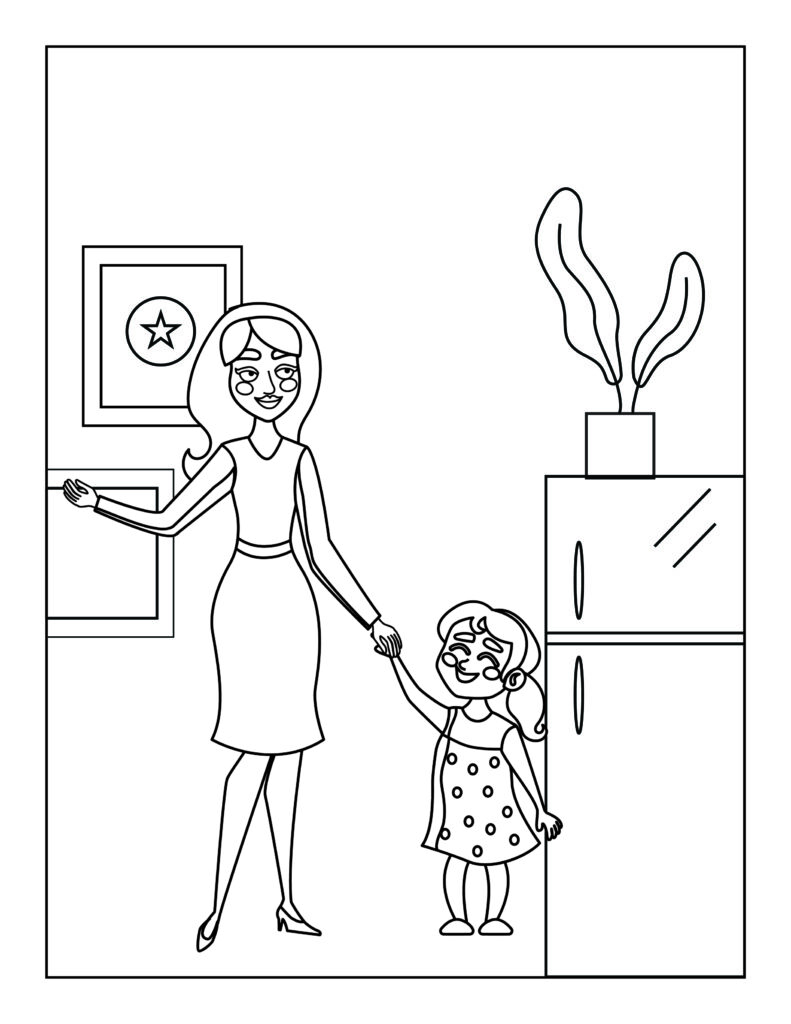 Celebrate Mom with Our Mother's Day Coloring Book | Made By Teachers