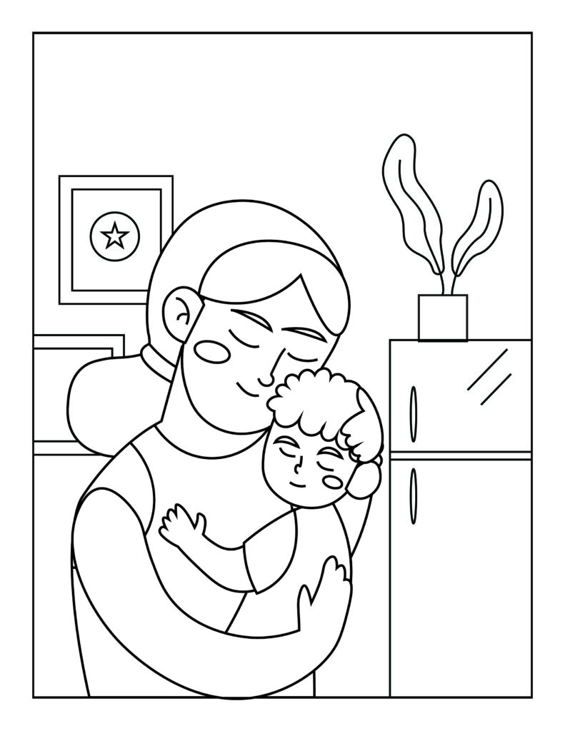 Celebrate Mom with Our Mother's Day Coloring Book | Made By Teachers