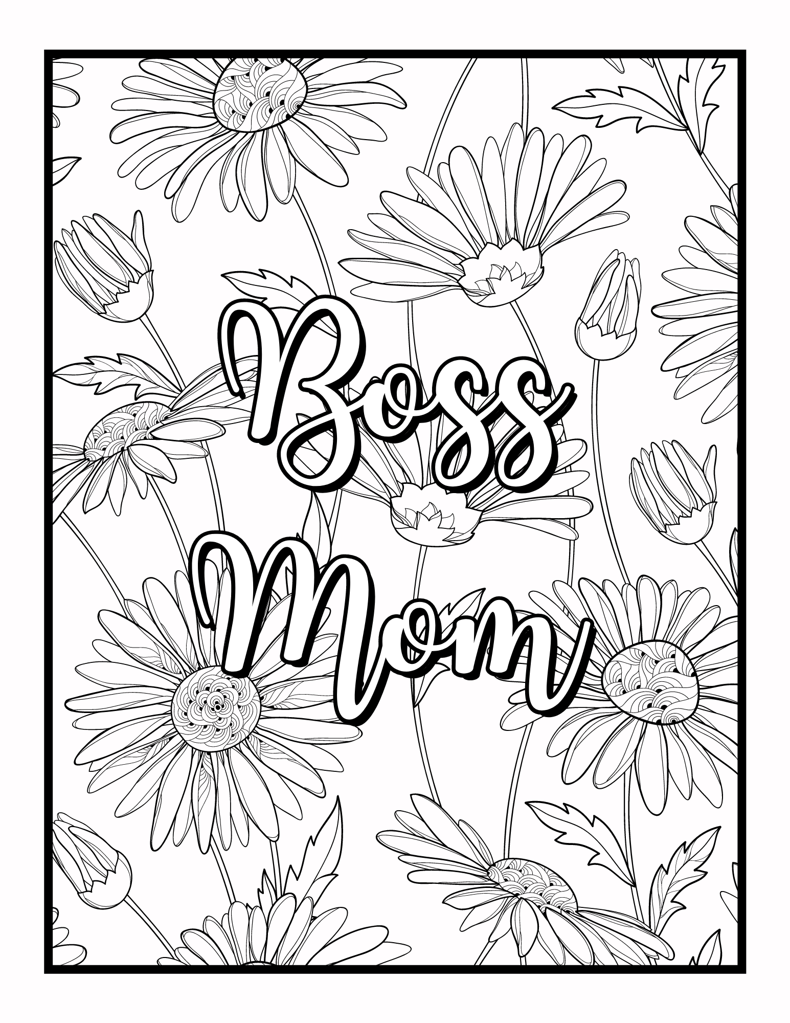 Color Your Way to Inspiration with Our Motivational Quotes Mother's Day ...