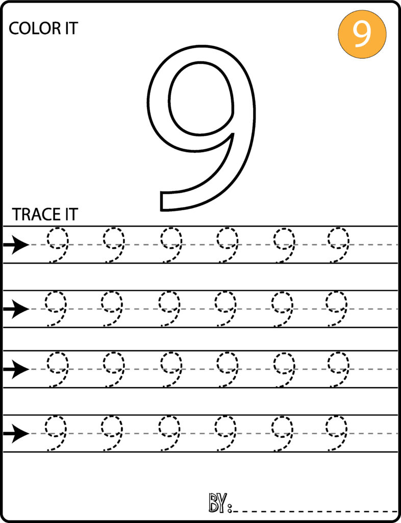 Get Ready for School with our Numbers Tracing for Preschoolers | Made ...
