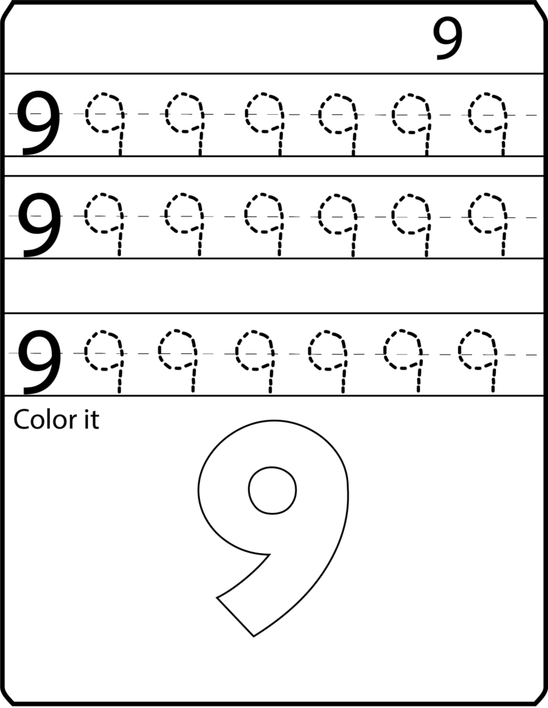 Numbers Tracing for Preschoolers: Learn to Write Numbers with Fun and ...