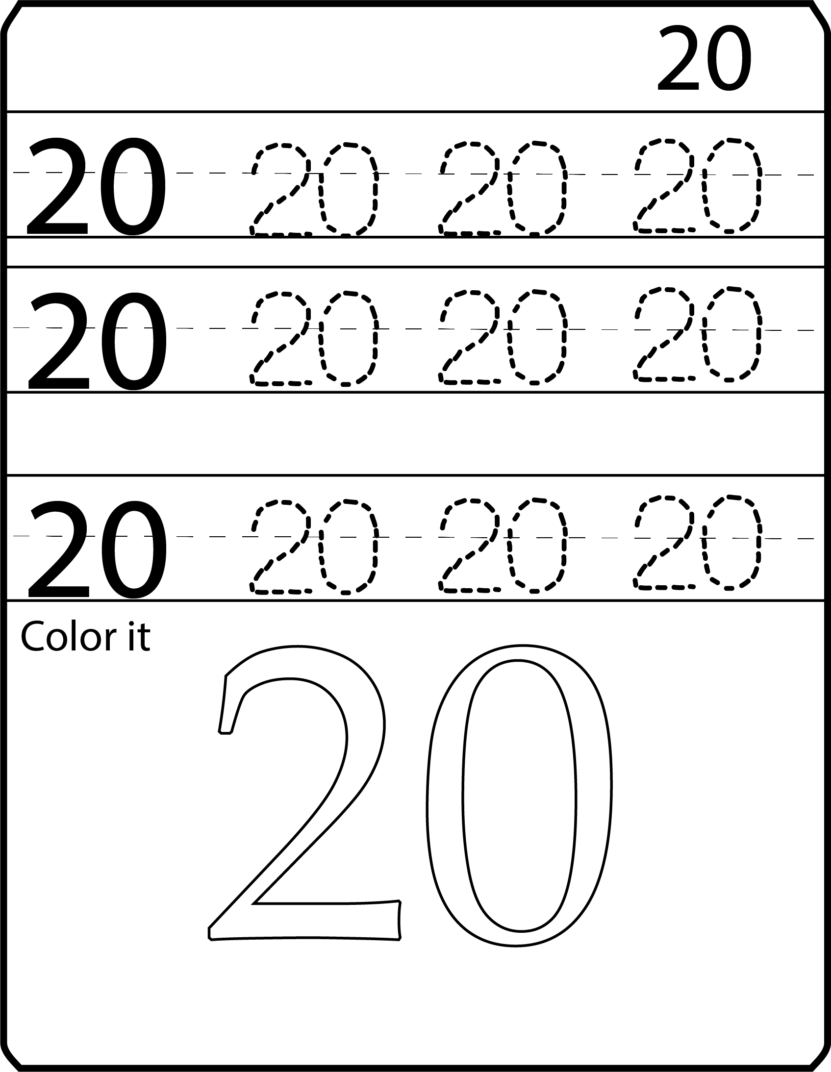 Numbers Tracing for Preschoolers: Learn to Write Numbers with Fun and ...