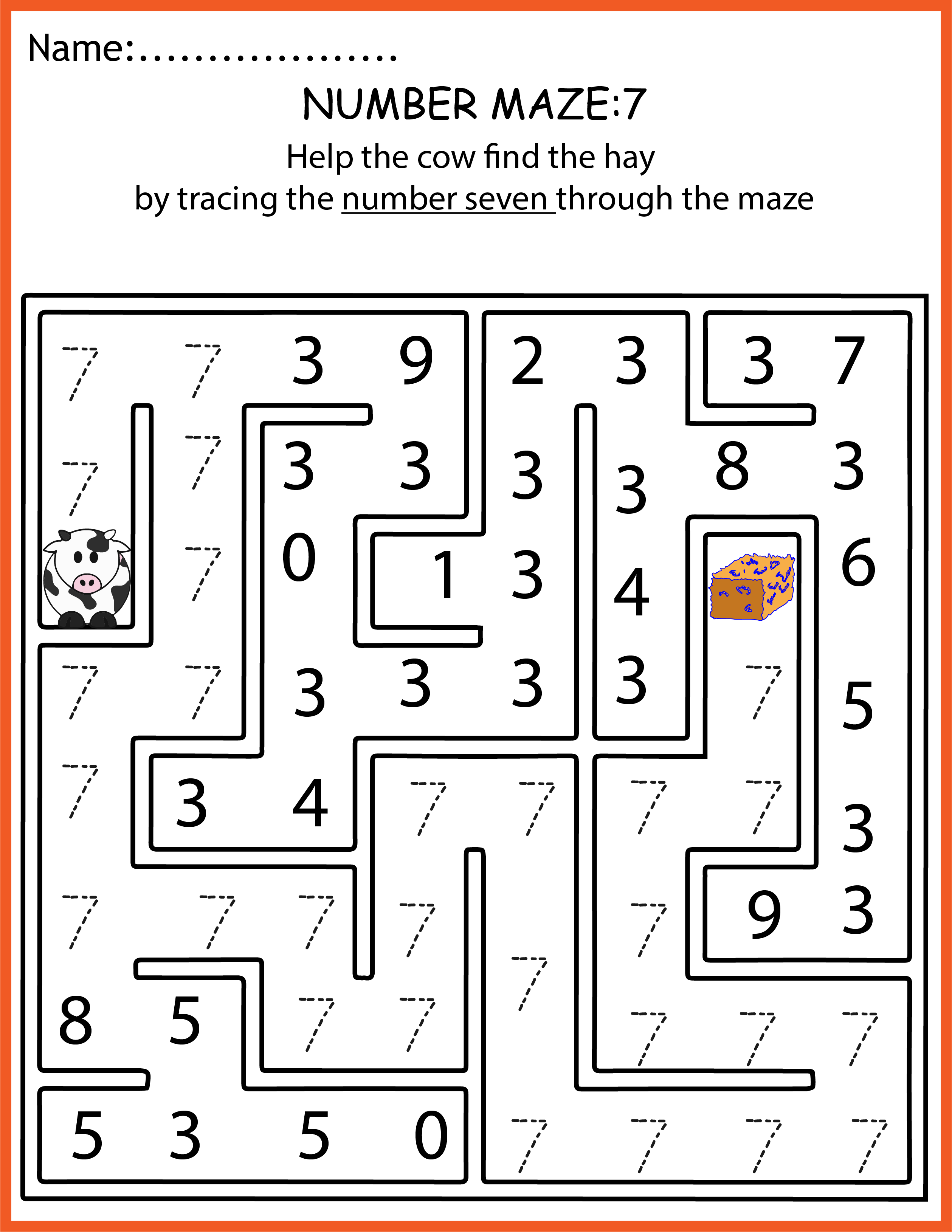 Trace and Learn: A Fun Numbers Tracing Game for Preschoolers 0-10 ...