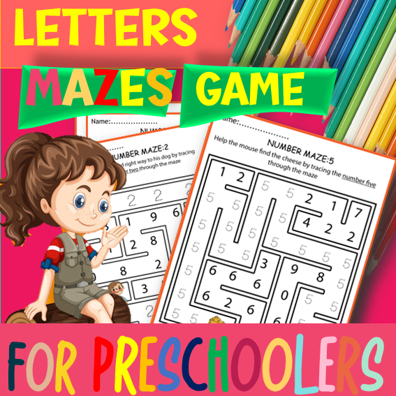 Trace and Learn: A Fun Numbers Tracing Game for Preschoolers 0-10 ...