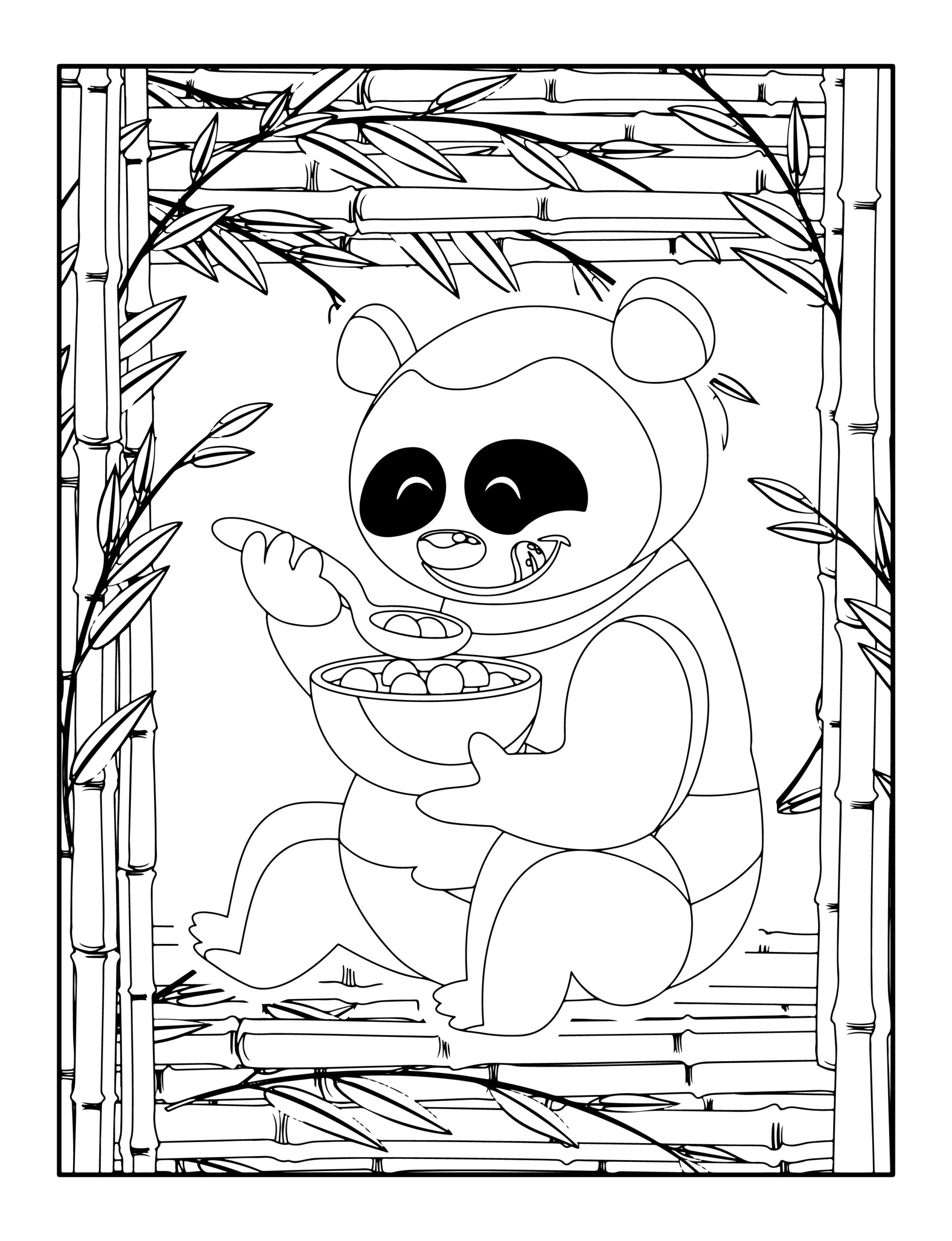 Cute and Cuddly: Panda Coloring Pages for Kids of All Ages | Made By ...