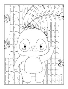 Cute and Cuddly: Panda Coloring Pages for Kids of All Ages | Made By ...