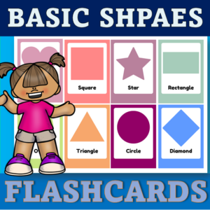 Learn Shapes the Fun Way with Our Basic Colorful Shapes Flashcards ...
