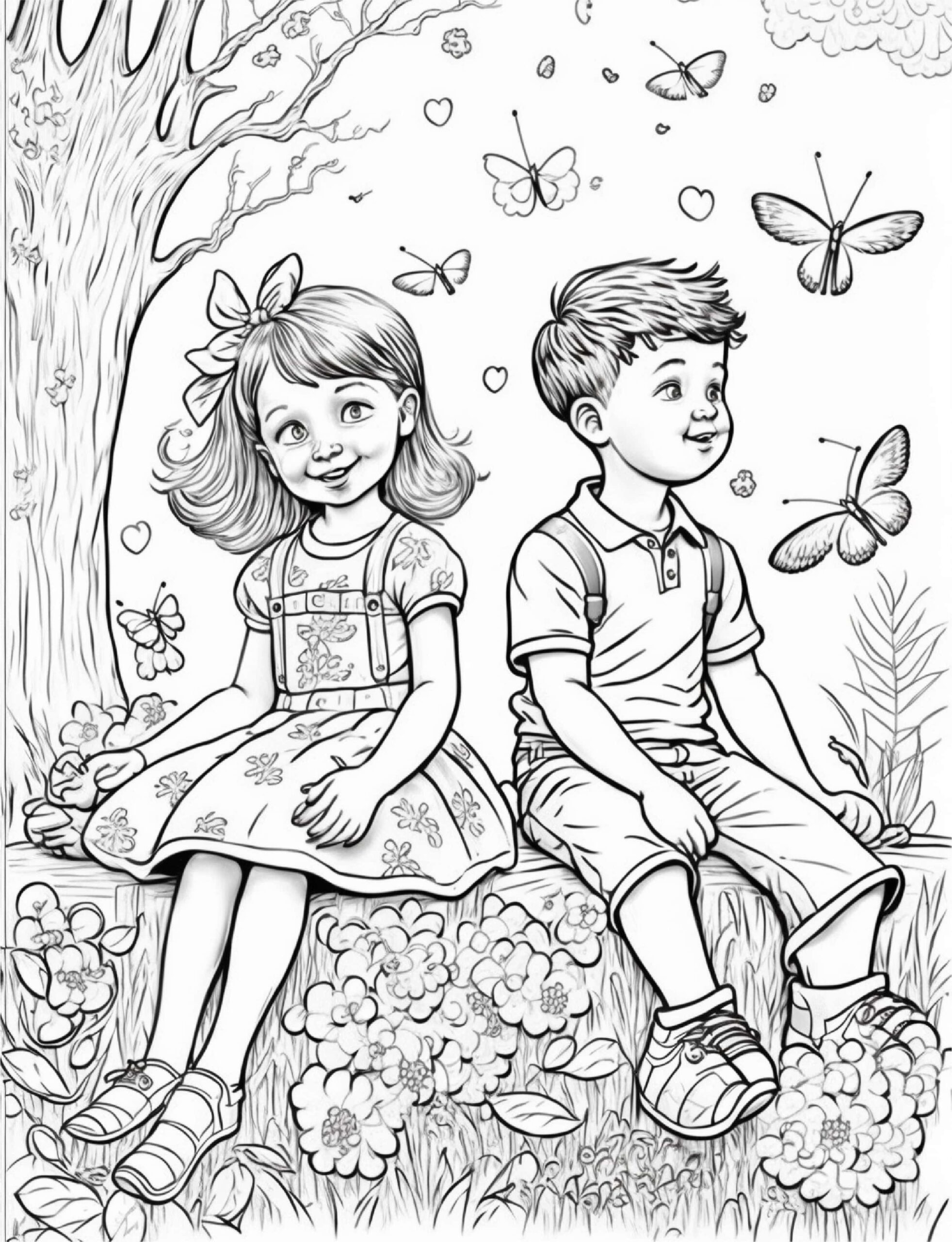 Welcome Spring with Our Fun and Colorful Coloring Book | Made By Teachers