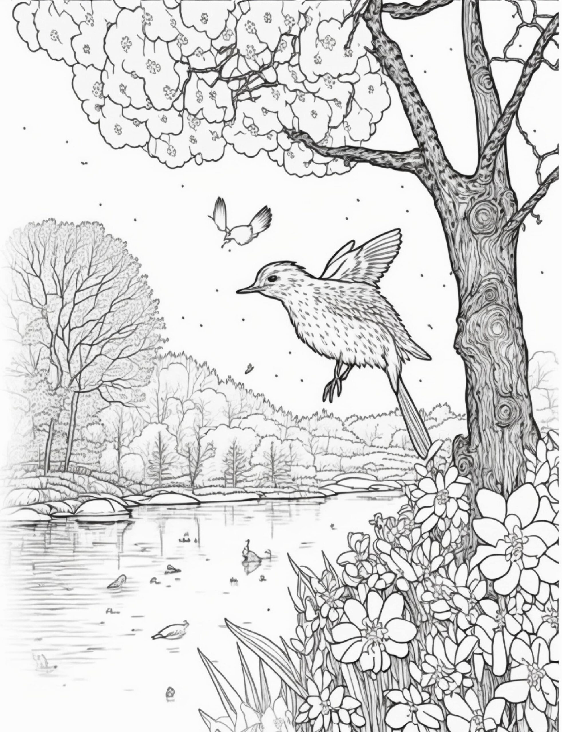 Welcome Spring with Our Fun and Colorful Coloring Book | Made By Teachers