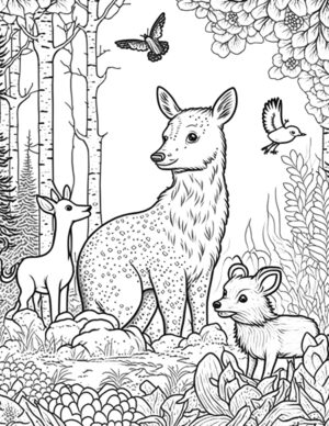 Roar with Creativity: Wild Animals Coloring Pages | Made By Teachers