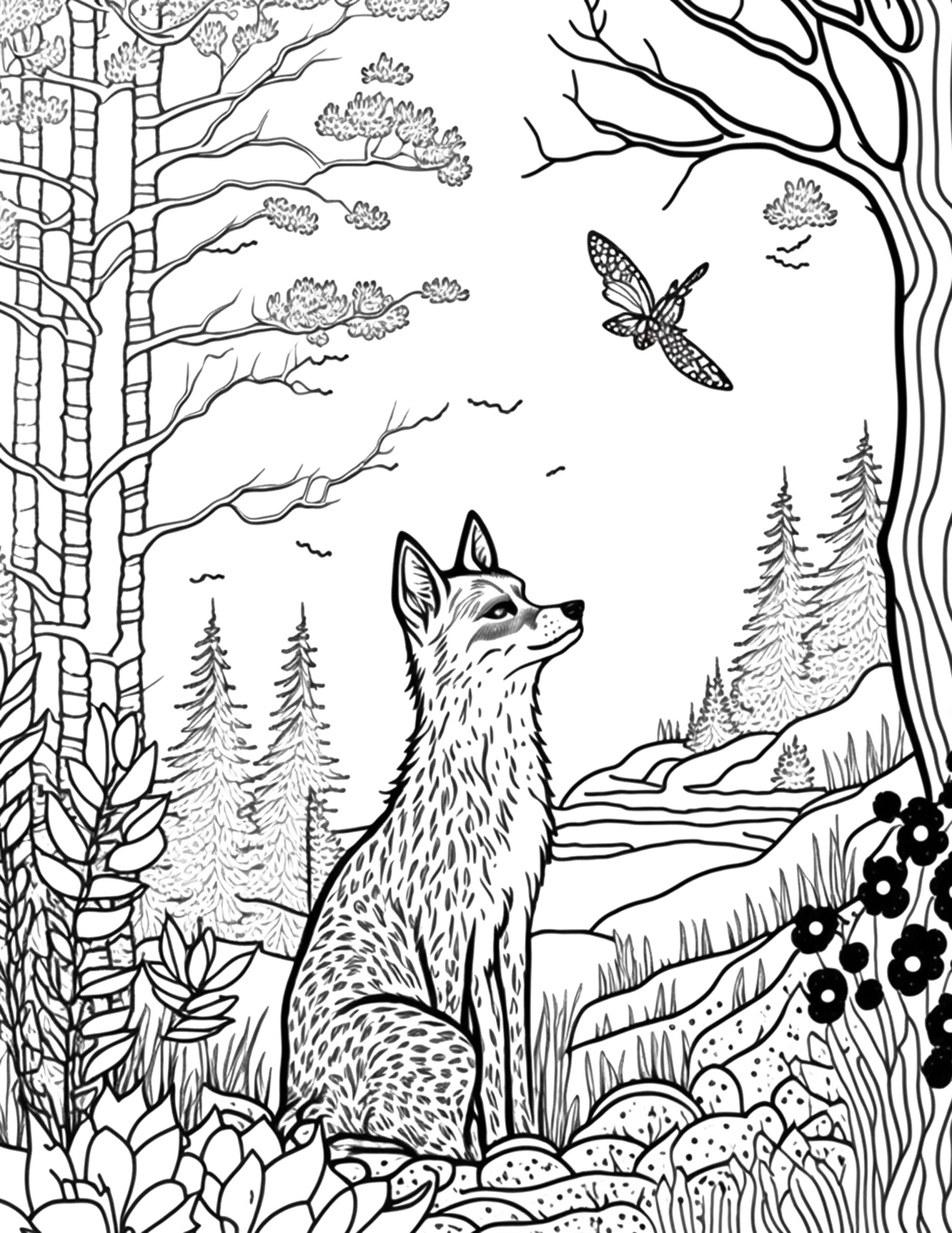 Roar with Creativity: Wild Animals Coloring Pages | Made By Teachers