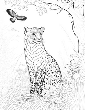Roar with Creativity: Wild Animals Coloring Pages | Made By Teachers