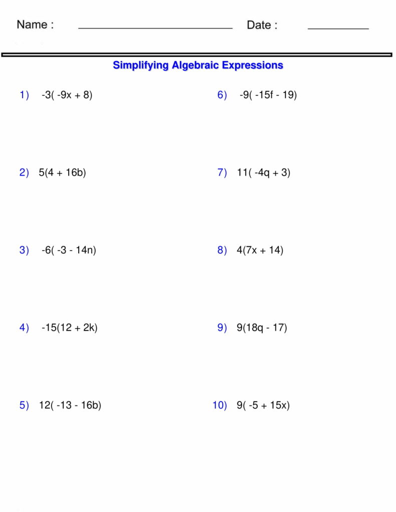 Distributive Property of Multiplication Activities - Practice ...