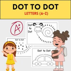 Dot to Dot – Letters (A-Z) – Worksheet | Made By Teachers