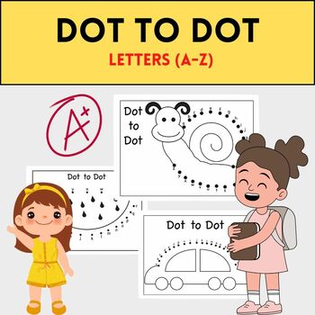 Dot to Dot – Letters (A-Z) – Worksheet | Made By Teachers