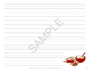 Handwriting Practice with Gingerbread- Cursive | Made By Teachers