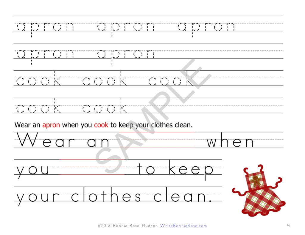 Handwriting Practice with Gingerbread-Print | Made By Teachers