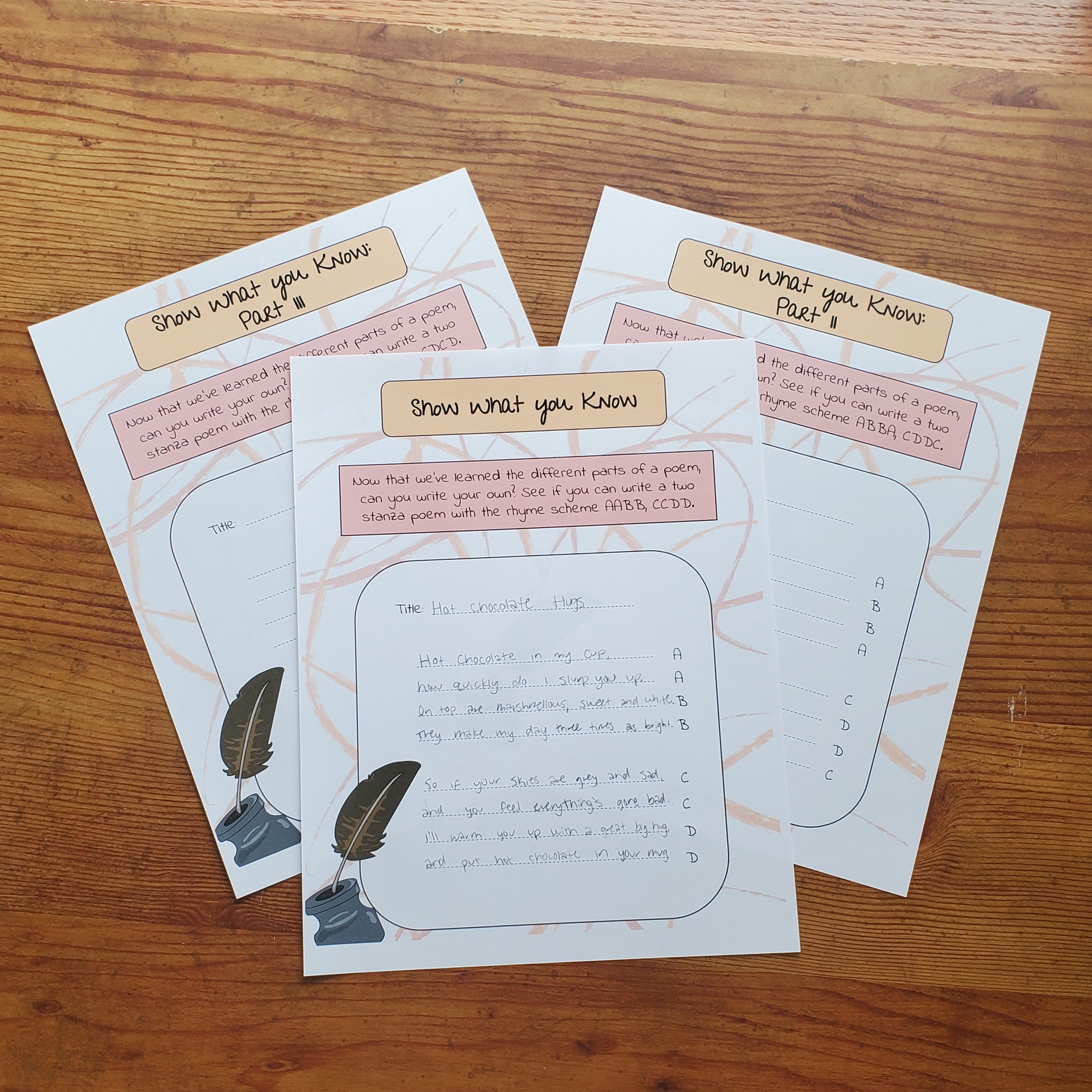 Introduction to Poetry Student Packet for 3rd - 5th Grade | Made By ...
