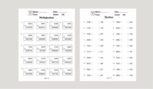 Multiplication and Division Grade 6 | Made By Teachers
