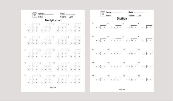 Multiplication and Division Grade 6 | Made By Teachers