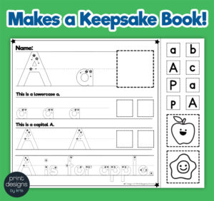 Alphabet Book - Interactive Letter Formation and Recognition Practice ...