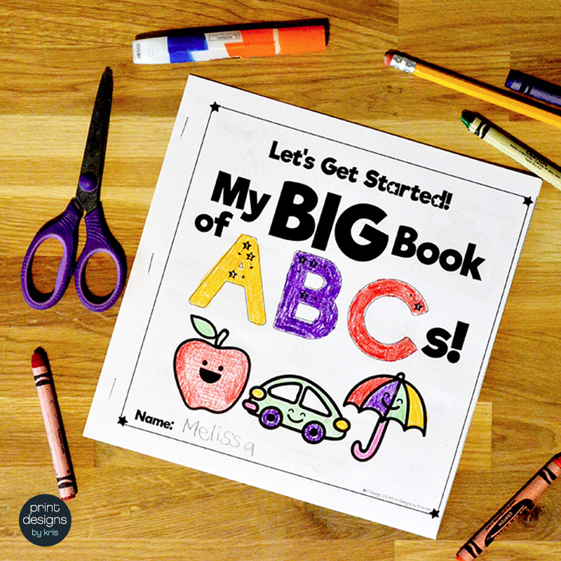 Alphabet Book - Interactive Letter Formation and Recognition Practice ...
