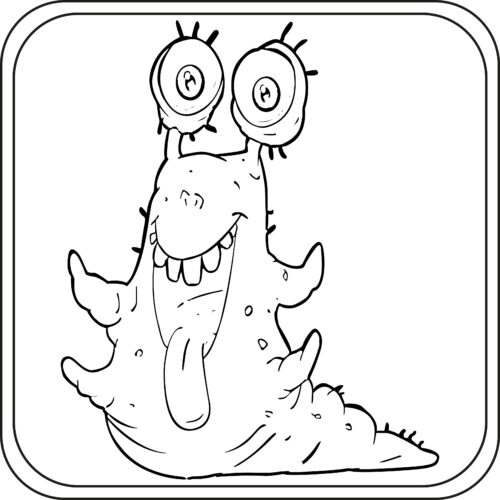 monster Coloring Pages Preschool | Kindergarten | First Grade | Made By ...