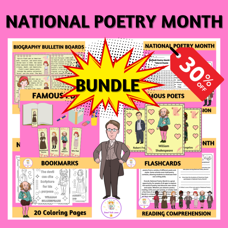 Celebrate National Poetry Month with Our Comprehensive Bundle! | Made ...