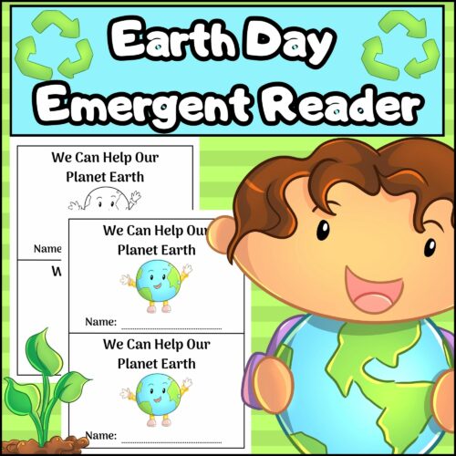 Earth Day Emergent Reader | Kindergarten | Activities For Preschool ...