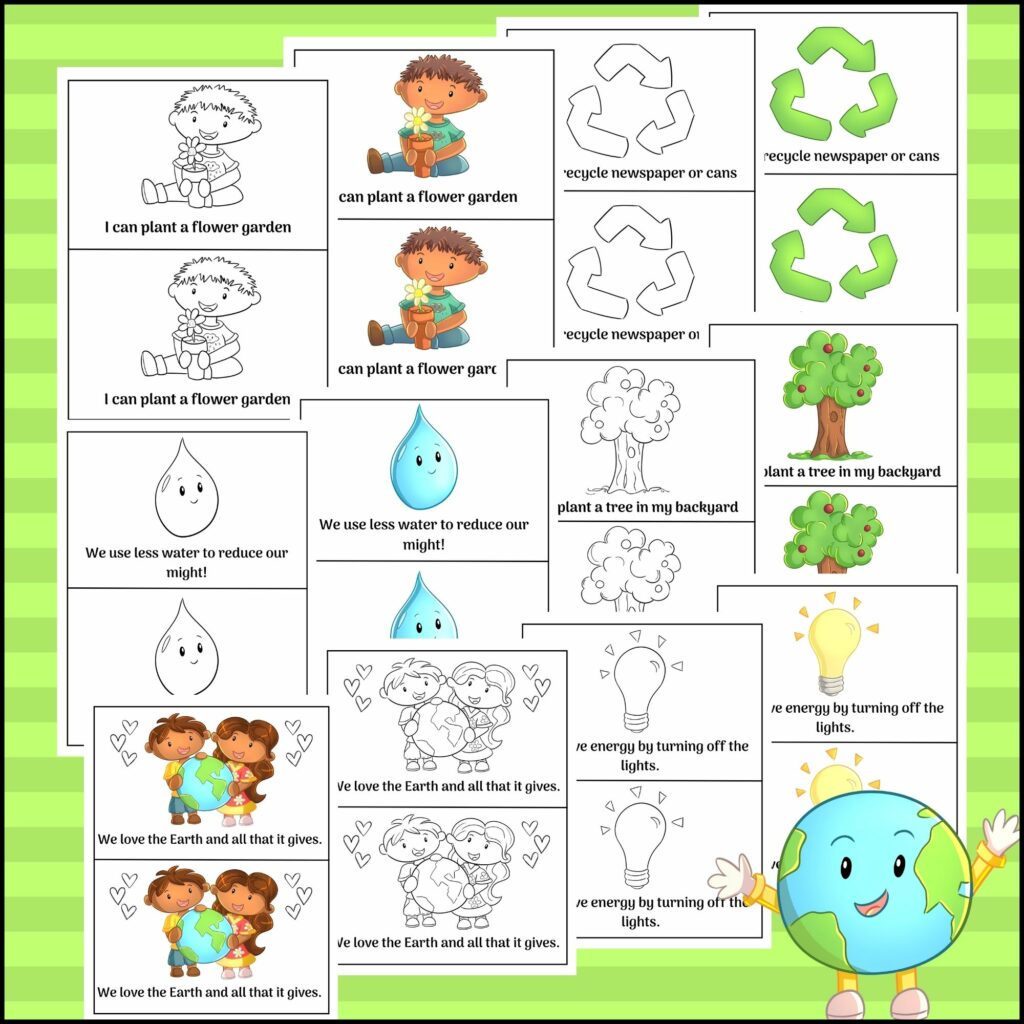 Earth Day Emergent Reader | Kindergarten | Activities For Preschool ...
