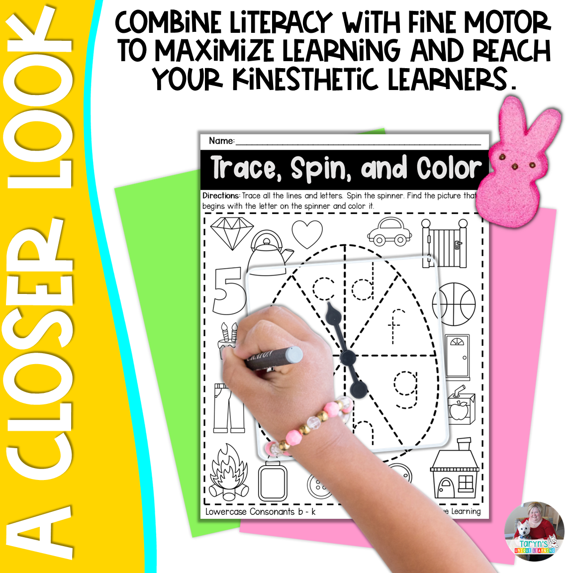 Easter Activities | Alphabet Tracing | Beginning Sounds Worksheets ...