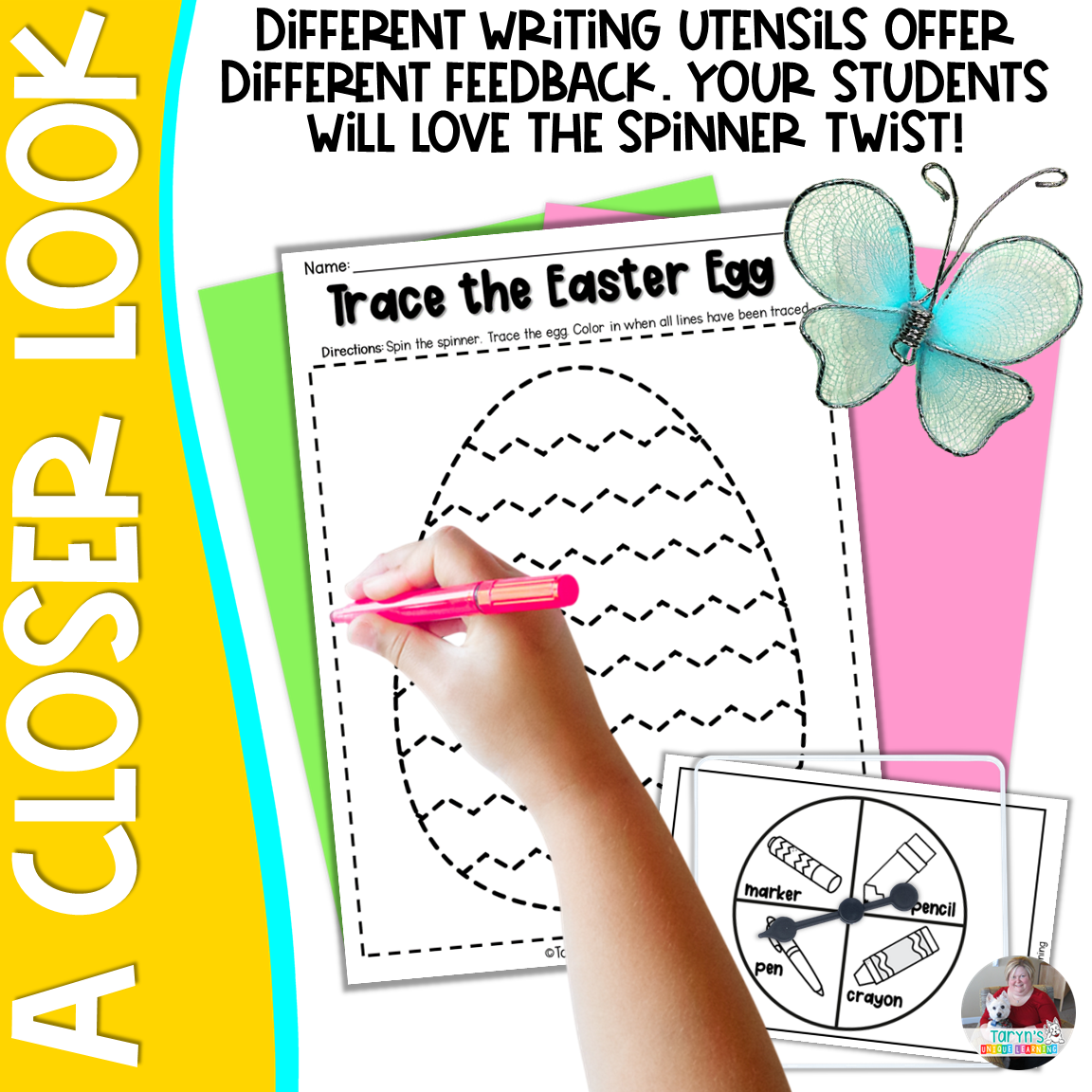 Easter Activities | Alphabet Tracing | Beginning Sounds Worksheets ...