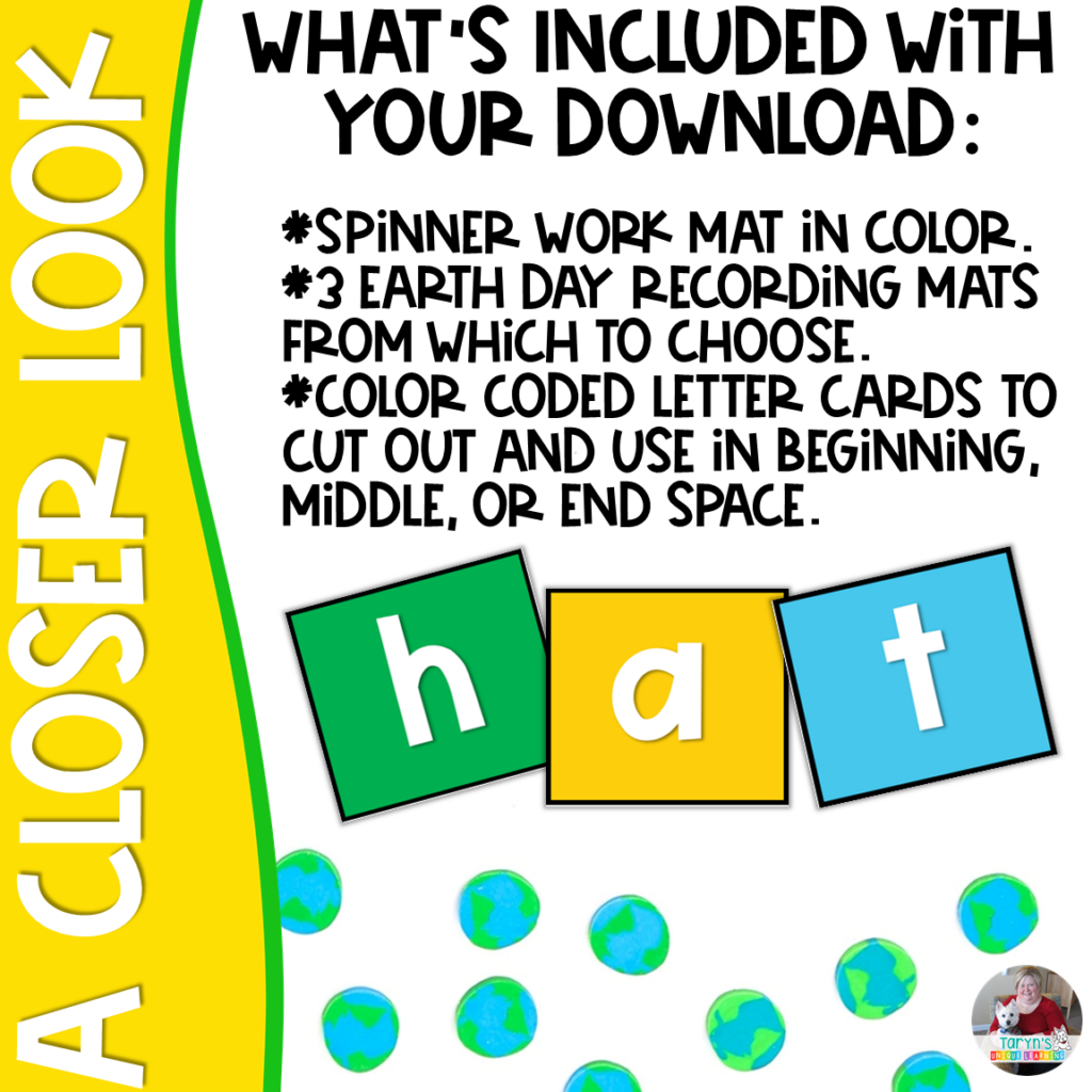 CVC Nonsense Words | Blending CVC Words | Earth Day Activities | Made ...