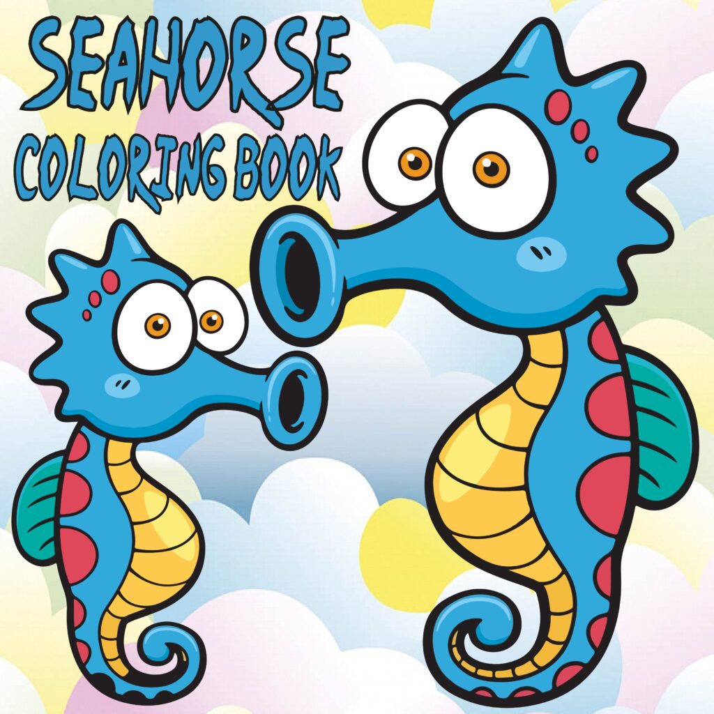 seahorse Coloring Pages Preschool | Kindergarten | First Grade | Made ...