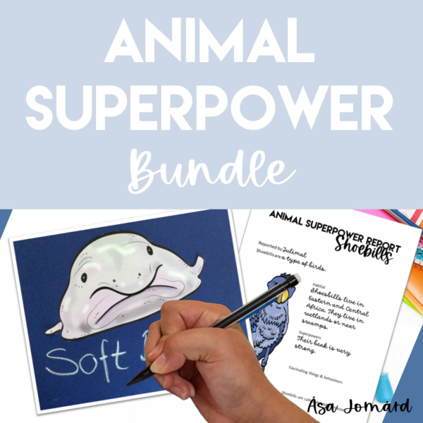 Animal Superpower Report Bundle | PBL STEAM Biomimicry Design | Made By ...
