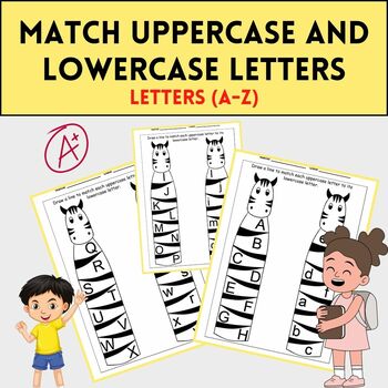 A to Z Letter Dot It - Match Uppercase And Lowercase Letters | Made By ...