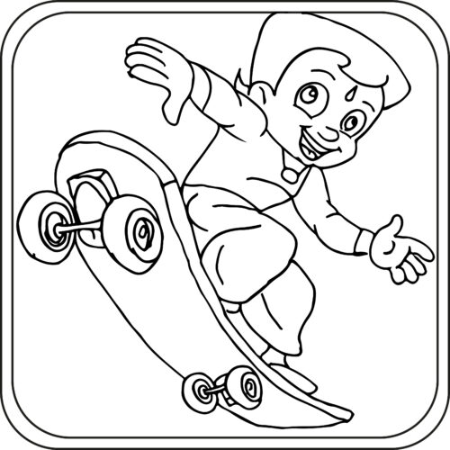 skateboarding Coloring Pages Preschool | Kindergarten | First Grade ...