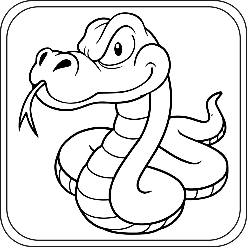 snake Coloring Pages Preschool | Kindergarten | First Grade | Made By ...